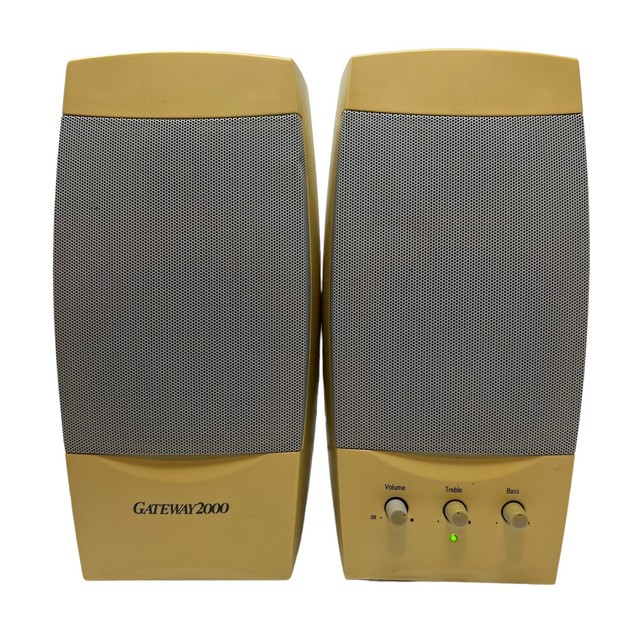 Gateway 2000 Computer Speakers ACS41 Altec Lansing Multimedia for sale ...