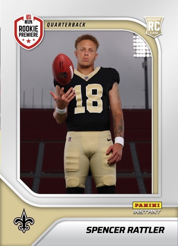 2024 Panini Instant Spencer Rattler Rookie Card RPS FIRST LOOK SP ...