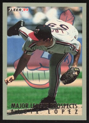1994 Fleer Major League Prospects Albie Lopez #22 Cleveland Indians | eBay
