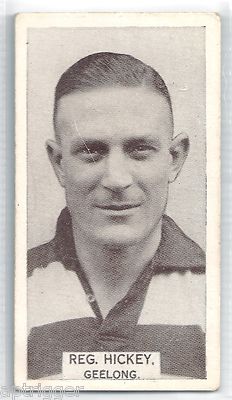 1933 W.D. & H. O. Wills Cigarette Card (17) Reg HICKEY Geelong +++ | eBay
