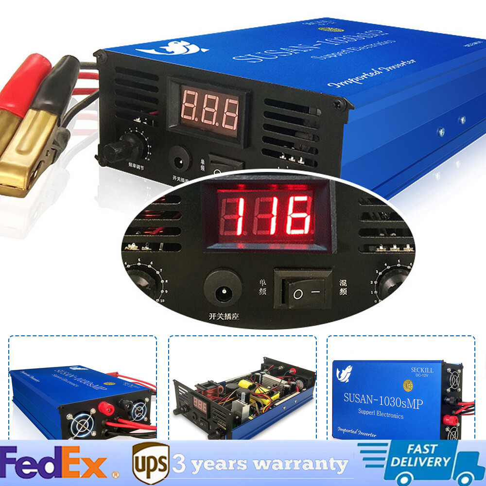 SUSAN 1030SMP Ultrasonic Inverter Electro Fisher Fish Shocker Stunner 4000W