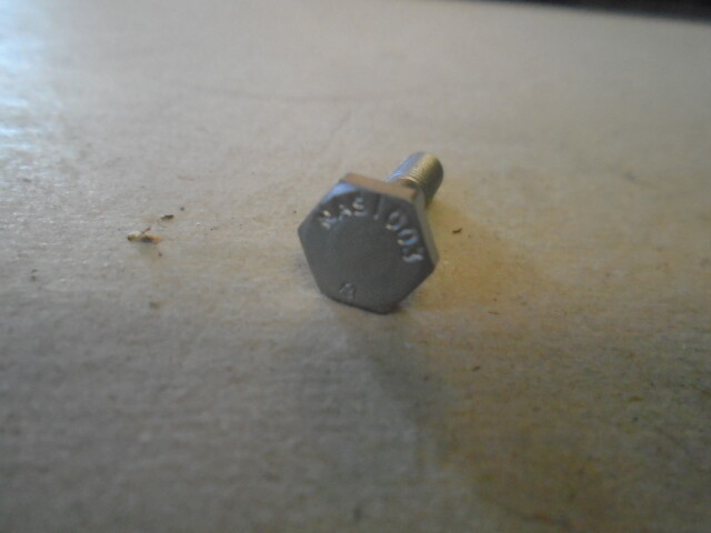 10 EACH NOS AEROSPACE MACHINE BOLTS P/N: NAS1003-5A -INDUSTRIAL, MARINE ...