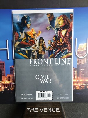 Civil War Frontline #1 Captain America Iron Man - 2006 Marvel Comic | eBay