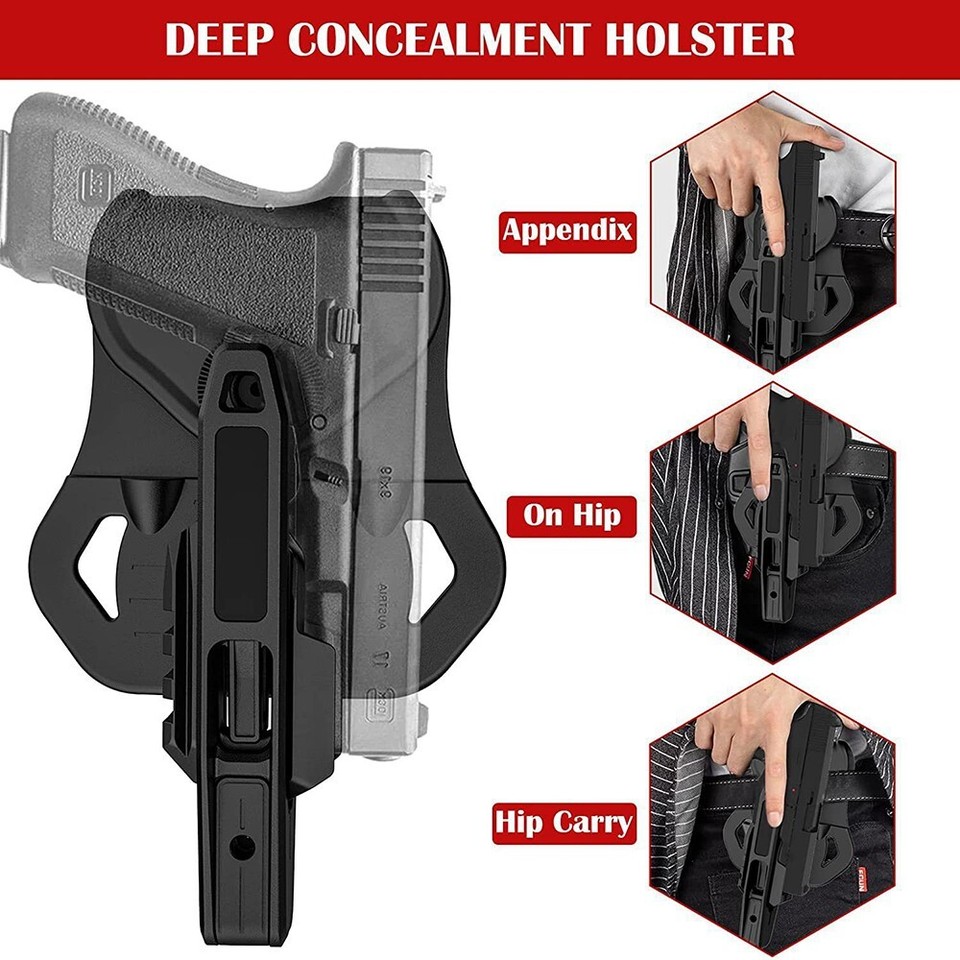 Holster fit all Recover Tactical OWB -Double Stack Glock 9mm/SW40/357 ...