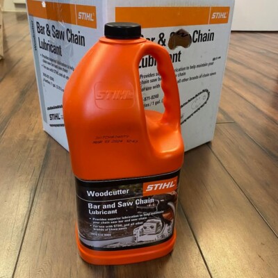 Stihl 7010 516 0000 1 Gallon Wood Cutter Bar & Chain Oil Lubricant | eBay