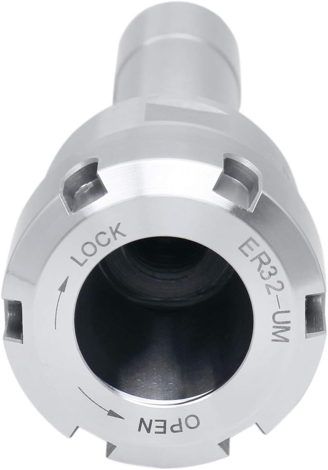 R8 Shank Er32 Collet Chuck, Max RPM: 8000 RPM, 7/16''-20 Drawbar End ...
