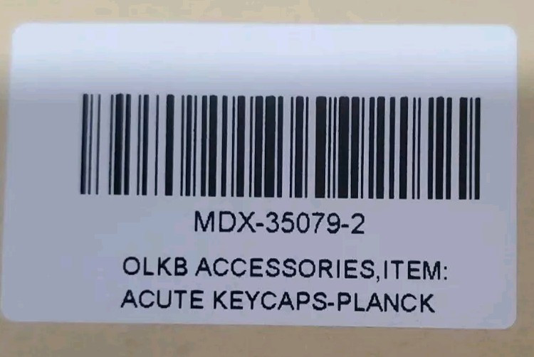 Drop OLKB Acute Keycaps Set for PLANCK Keyboard MDX-35079-2 | eBay