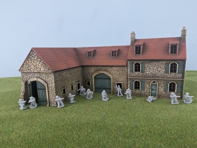 FULL PAINTED 15mm European farm/farmstead for Napoleonic - WW2/WWII ...