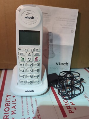 Vtech SN5107 Cordless Phone Handset With Dock, Battery, | eBay