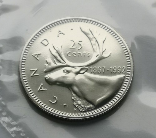 CANADA 25 CENTS 1992 *** SEALED PROOF LIKE *** BETTER DATE *** | eBay