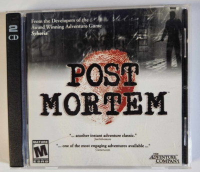 Post Mortem (PC, 2003) 2 Disc Set 625904389503| eBay