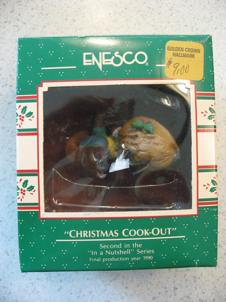 Enesco Treasury of Ornaments Christmas Cookout Christmas Ornament ...