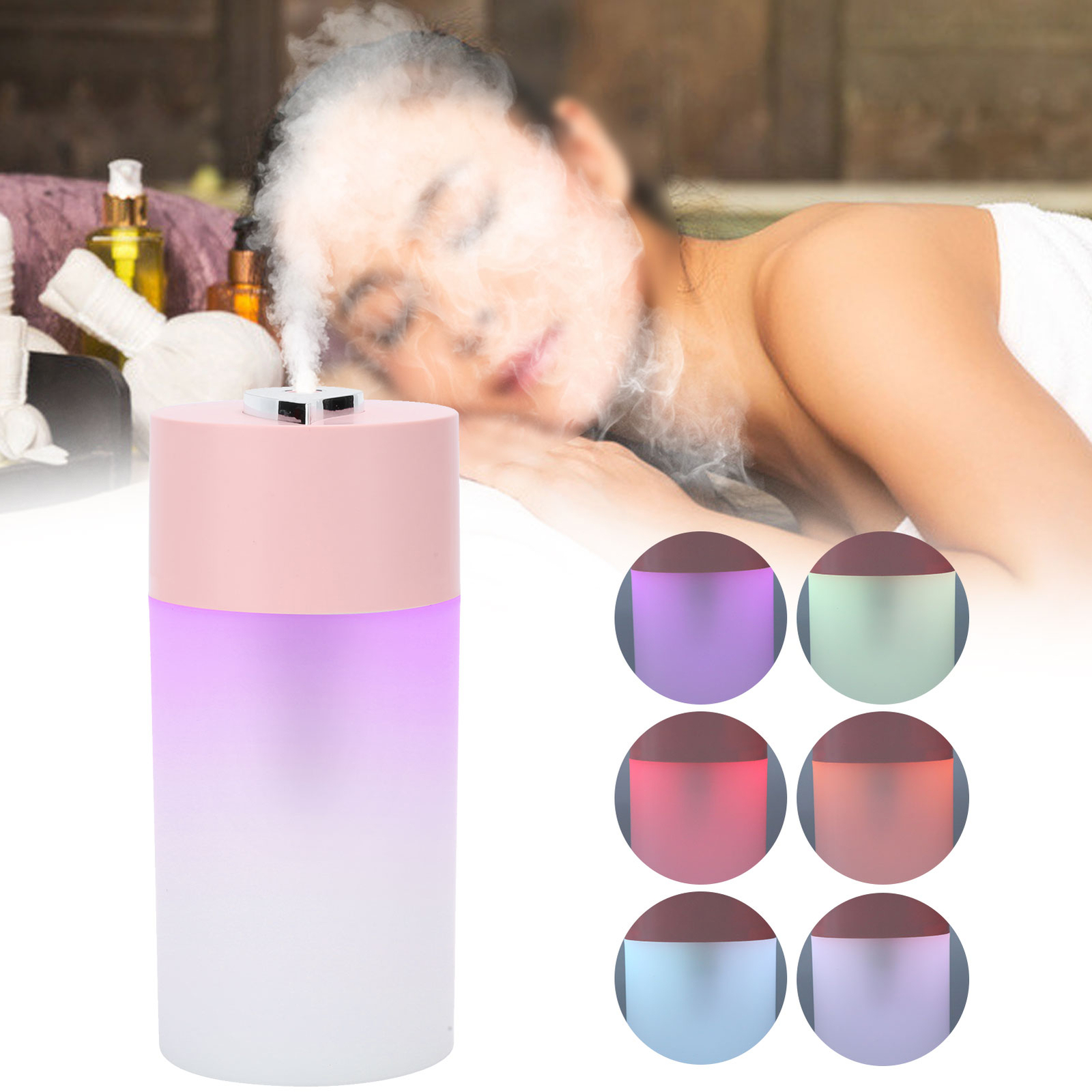(X12 Humidifier Pink)Air Humidifier For Home Noiseless Humidifier Quiet ...
