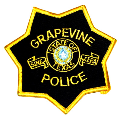 GRAPEVINE – POLICE - TEXAS TX Sheriff Police Patch STAR SHAPE STATE ...