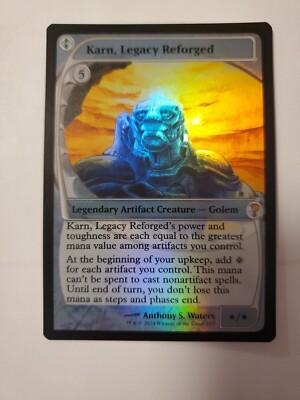 Karn, Legacy Reforged Future Sight Frame Foil- Mystery Booster 2 | eBay