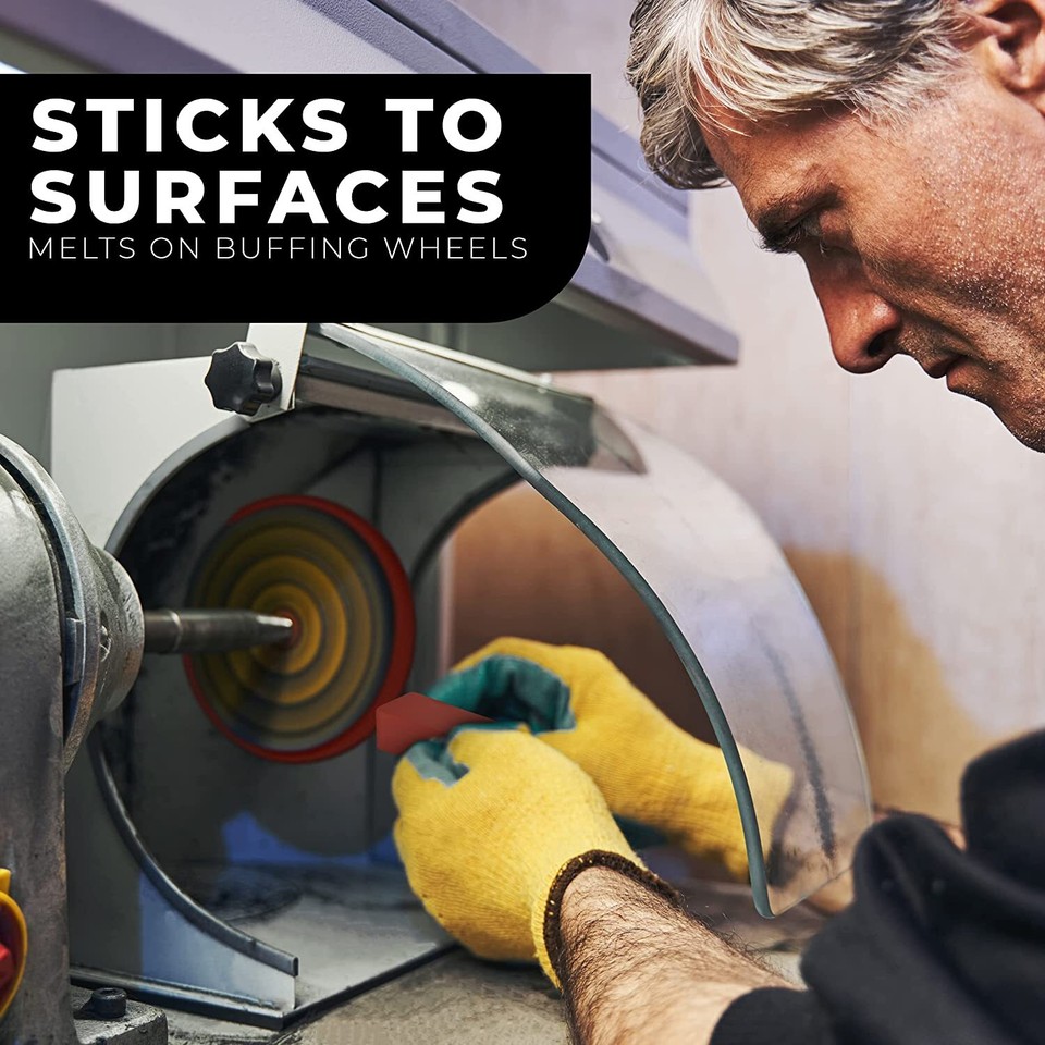 Metal Polishing Compound kit 24Oz - 6Pc Buffing Compound Bars - 4Oz ...