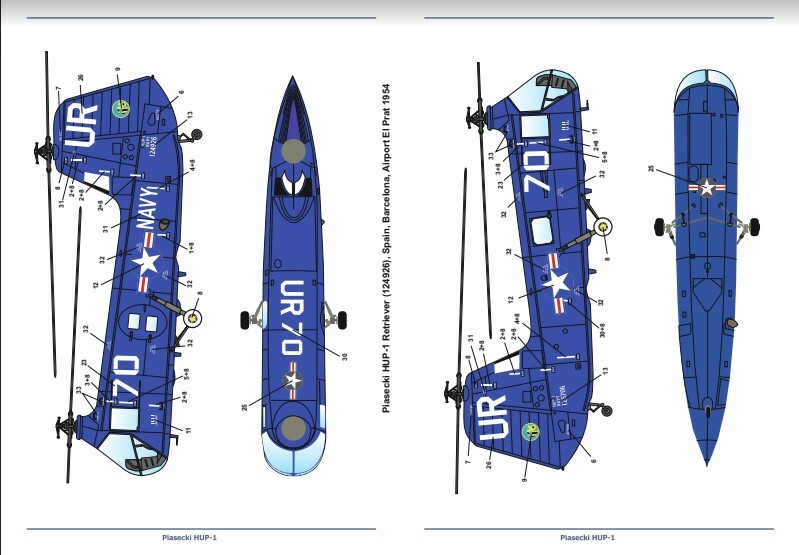 AMP 48-012 - 1/48 - Piasecki HUP-1 plastic model kit | eBay