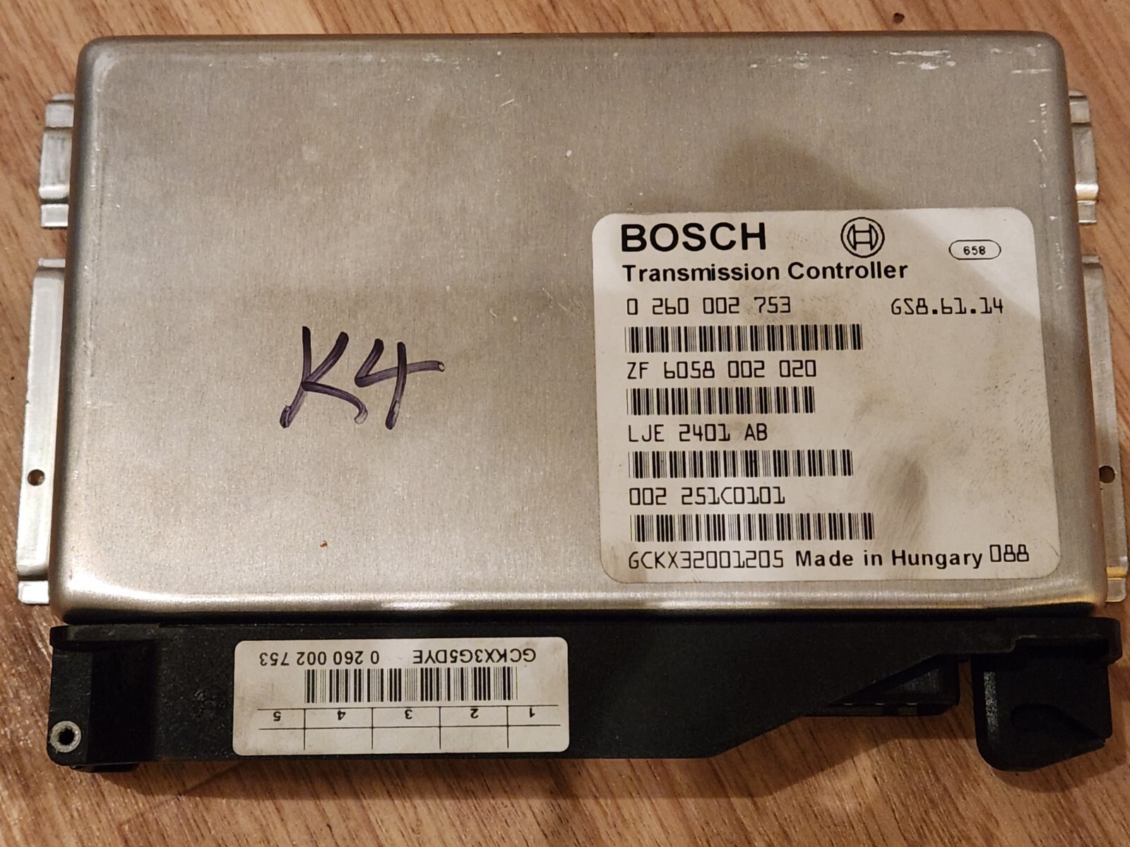 JAGUAR XJ8 XK8 TRANSMISSION CONTROL MODULE / GEARBOX TCM LJE2401AB ...