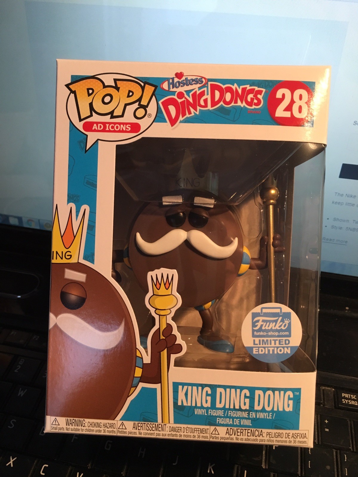 Funko Pop! Ad Icons Hostess King Ding Dong Shop Exclusive Limited ...