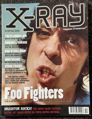 X-RAY MAGAZINE No 1 - FLAMING LIPS FOO FIGHTERS MARC BOLAN SUPERGRASS ...