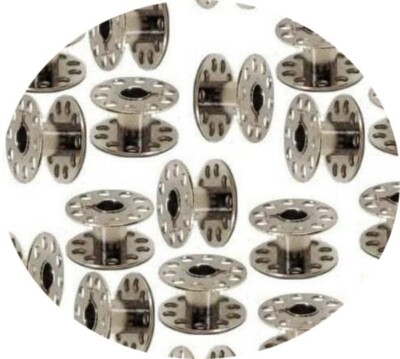 High-Quality Metal Bobbins for Singer 66 Class - Pack of 10 - Part ...