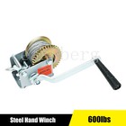 600lbs / 3500LBS Hand Winch Heavy Duty Steel Cable Crank Gear For Boat ...