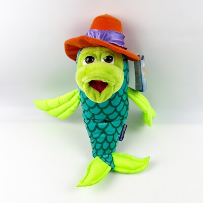 NWT Vintage Wisharoo Park Wisherfish Fish Plush Bestever PBS Stuffed ...