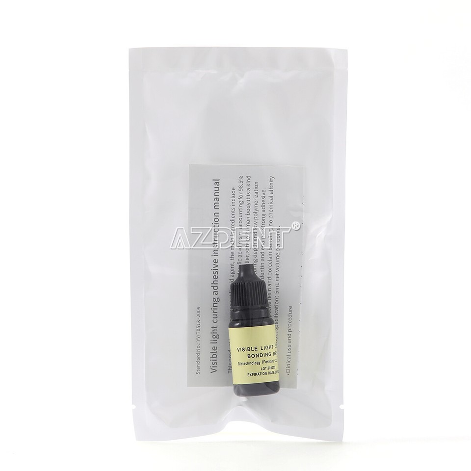 Dental Visible light Cure Curing Resin Bonding Adhesive for Dentin ...