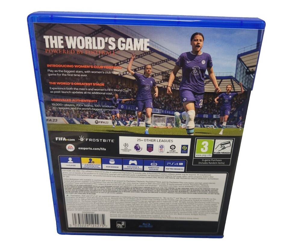 FIFA 23 Playstation 4 PS4 EXCELLENT Condition FOOTBALL SOCCER | eBay ...