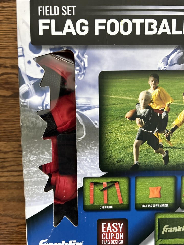 Franklin Mini Flag Football Playbook Perfect For 5 On 5 Five Red Flags ...