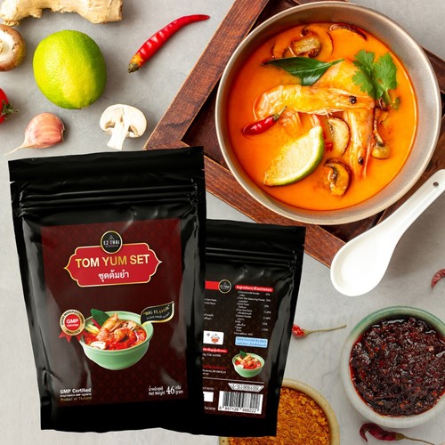 3Packs Tom Yum Curry Paste Instant Powder set Thai Chili Sauce Tomyum ...