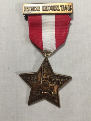 American Historical Trail Carlisle Trail worn BSA Trail Medal | eBay