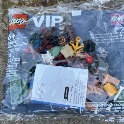 LEGO 40608 VIP Halloween Fun VIP Add-On Pack, 118 pcs, BRAND NEW SEALED ...