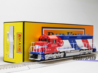 MTH RAILKING SANTA FE SD-45 DIESEL ENGINE LOCOMOTIVE O GAUGE 30-21122-1 ...
