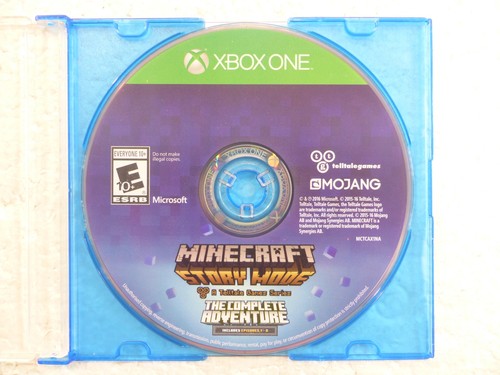 Minecraft: Story Mode - The Complete Adventure (XBOX One, 2016) Game ...