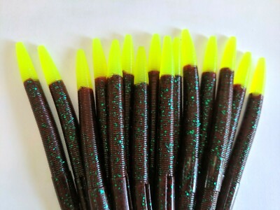 Muskie 5 Size Soft Plastic/Worm Hook Fishing Hooks 15-Pack Senko Style ...