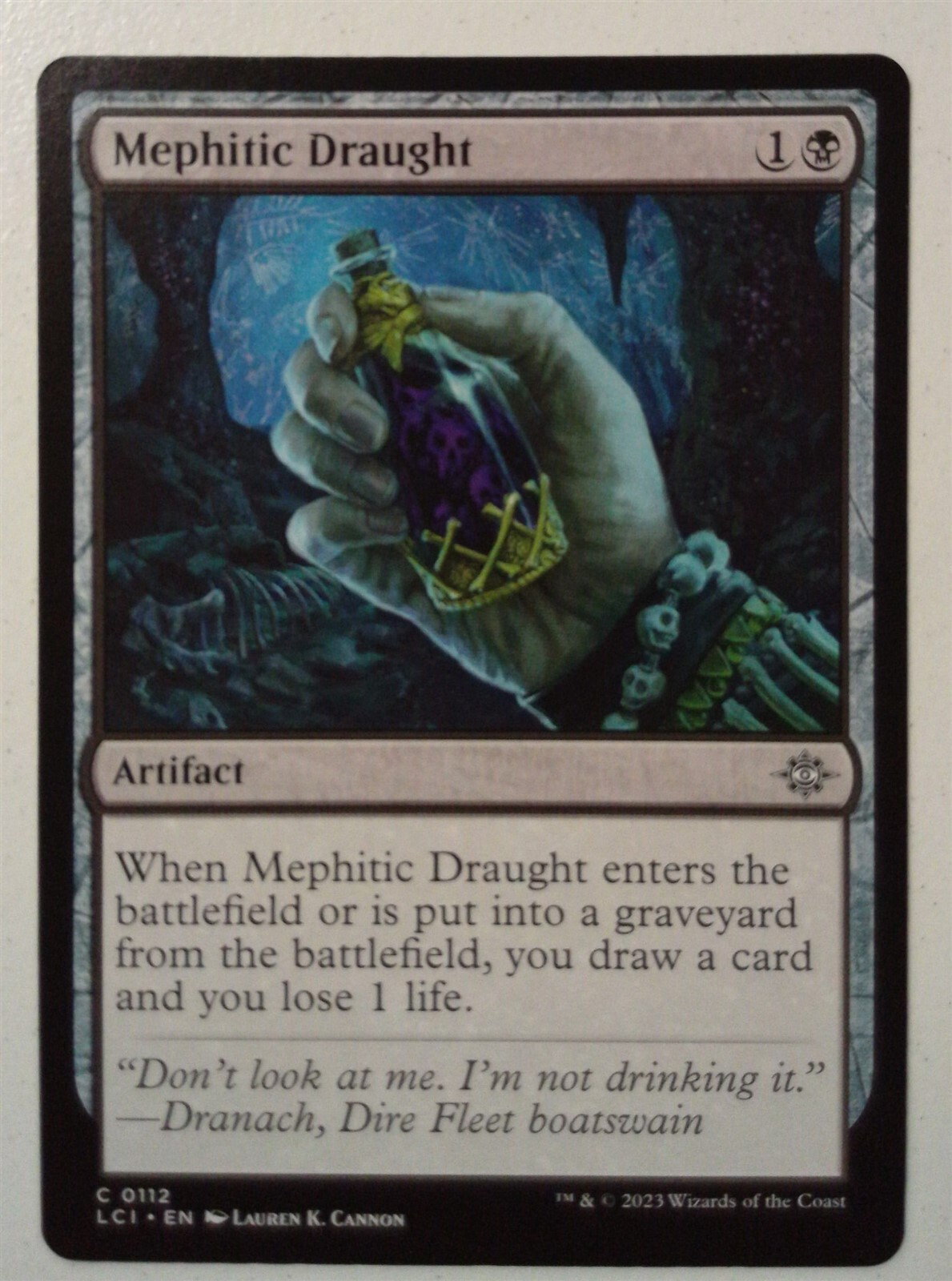 Mephitic Draught *Common* Magic MtG x1 The Lost Caverns of Ixalan | eBay