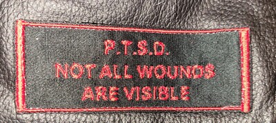 PTSD Not All Wounds Are Visible - Awareness - Iron On Patch 10816 | eBay