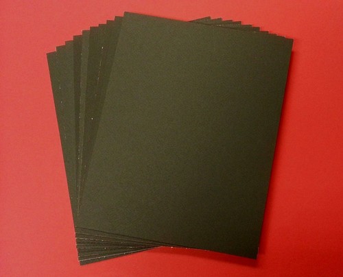 10 Uncut 11x14 Black Mat Board Regular Decorative Alkaline pH Light ...