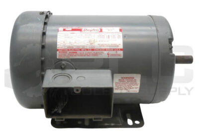 DAYTON 3N445A THREE PHASE MOTOR 2HP 3450RPM FR: H56H, R605605A | eBay