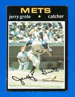 1971 Topps BASEBALL SET BREAK #278 JERRY GROTE NEW YORK METS (JP2) | eBay