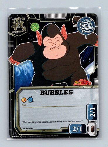 Dragon Ball Z CCG - Bubbles WA-069 1st Ed - Bandai The Awakening 2008 ...
