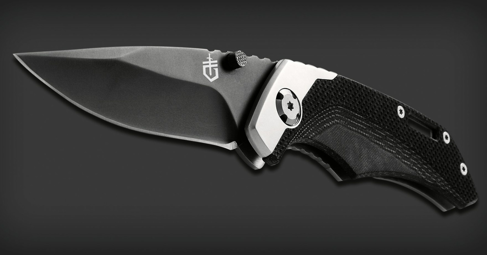 Authorized Gerber Contrast G10 Drop Point Fine Edge Folding Pocket ...
