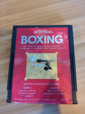 Boxing (Atari 2600, 1980) AG-002 | 2600+ 7800+ Retron 77 | eBay