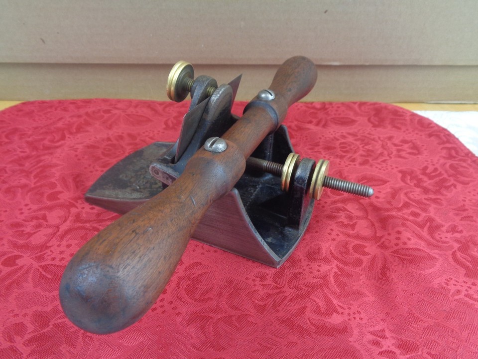 Antique Stanley No. 12 Scraper Plane, Sweetheart knob blade | eBay
