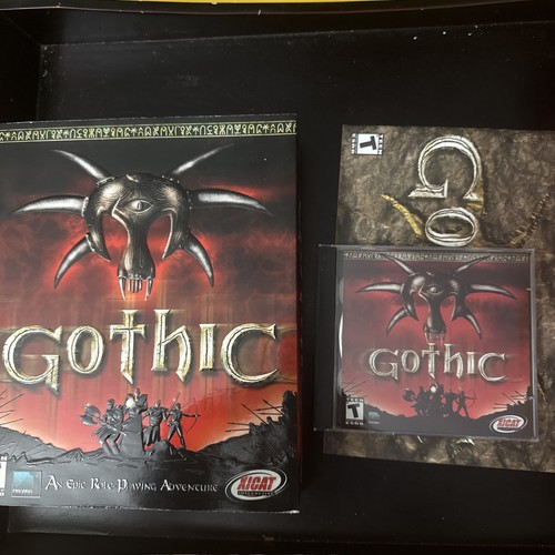 Gothic PC Game Piranha Bytes/Xicat 2001 Excellent RPG Fantasy Role Big ...