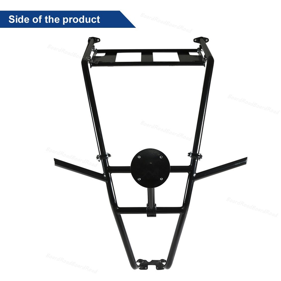 Fit Polaris 2015-2020 RZR 900 Rear Bumper Spare Tire Carrier Cargo Rack ...