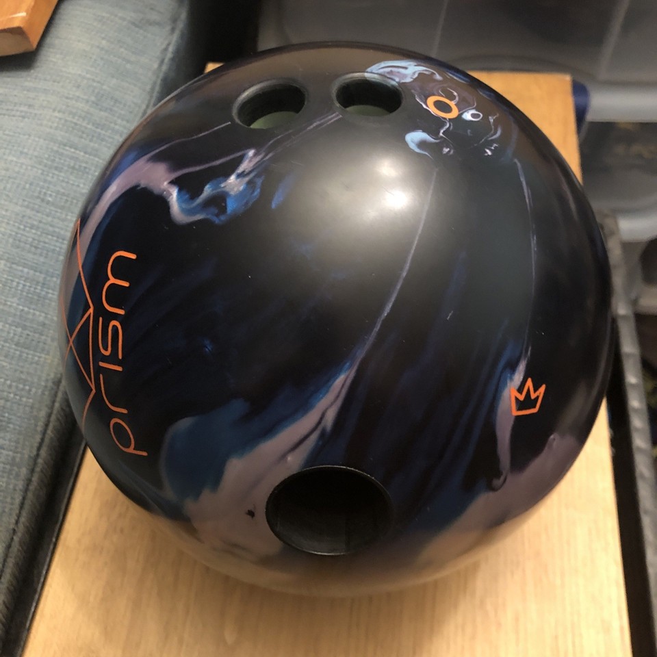 15lb Brunswick Prism Hybrid Bowling Ball Single Drill Cyan/black/white | eBay
