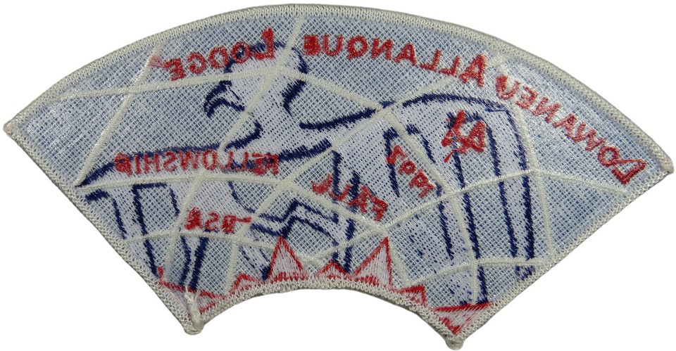 Lowaneu Allanque Lodge 41 Three Fires IL 1997 Fall Fellowship WHT Bdr ...