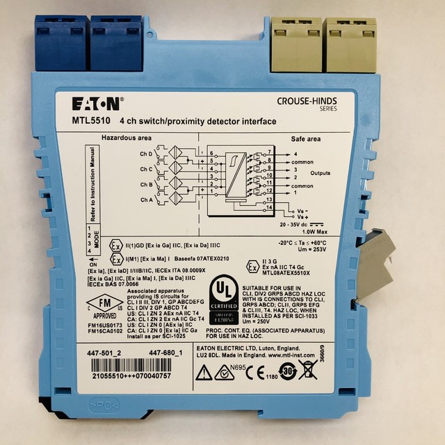 EATON #MTL5510 REPEATER POWER SUPPLY for sale online | eBay